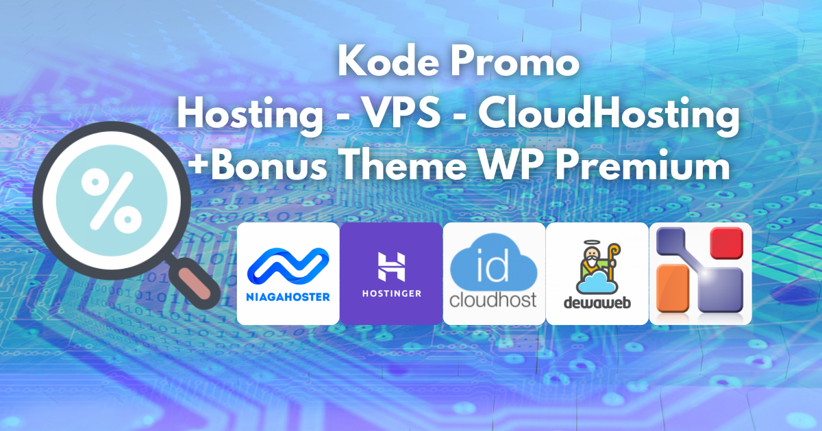 Kode Promo Niagahoster November 2025 (75%)+BONUS WOW